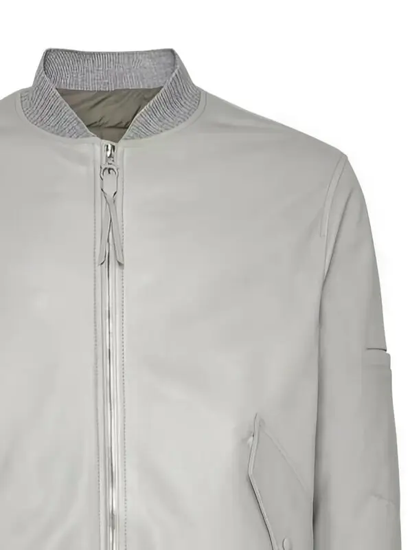 FERRAGAMO Zip Leather Jacket
