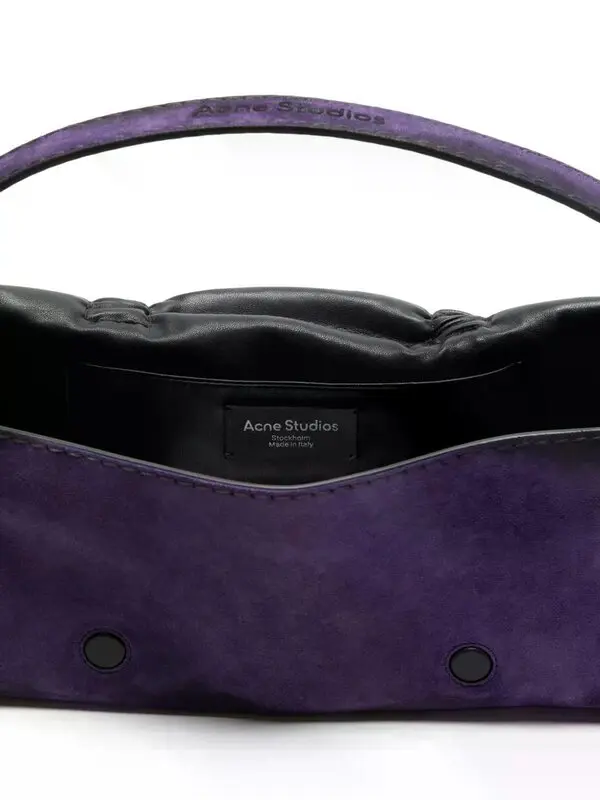 Acne Studios Heart-charm Shoulder Bag - Purple