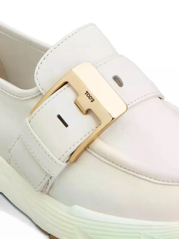 TOD'S Buckle-strap Sneakers - Neutrals