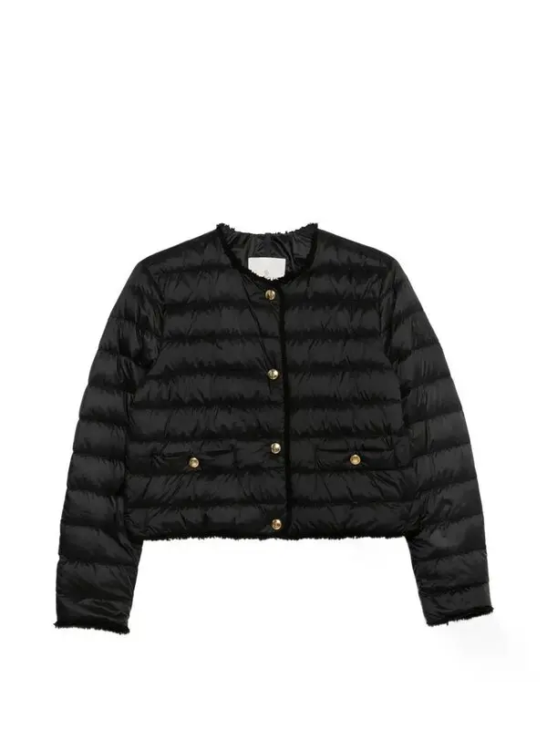 Moncler Bouclé-trim Jacket