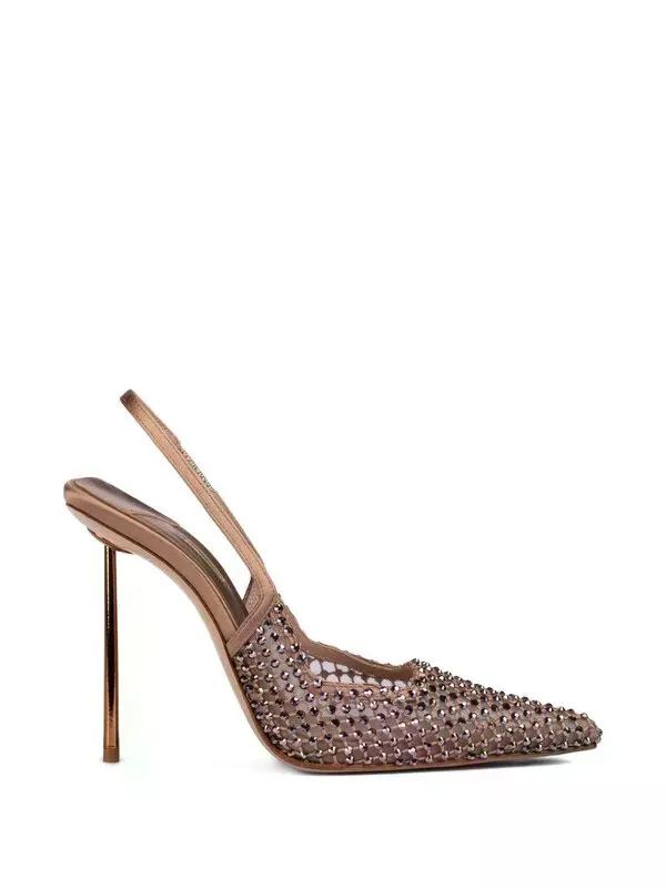 LE SILLA Gilda Fierce Embellished Slingback Pumps