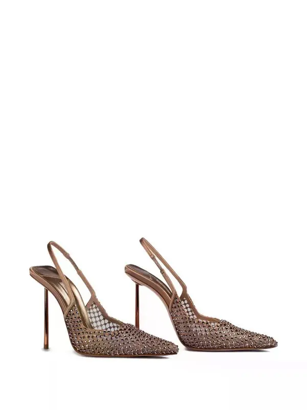 LE SILLA Gilda Fierce Embellished Slingback Pumps
