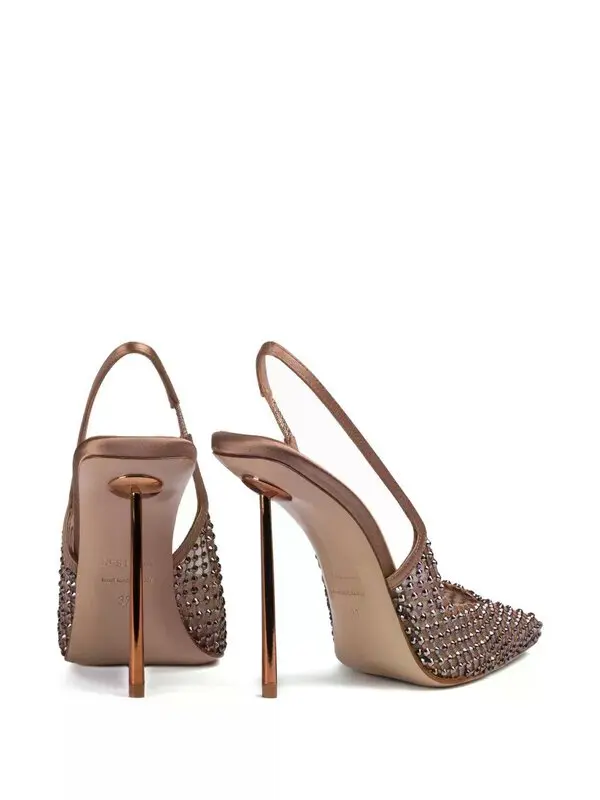 LE SILLA Gilda Fierce Embellished Slingback Pumps