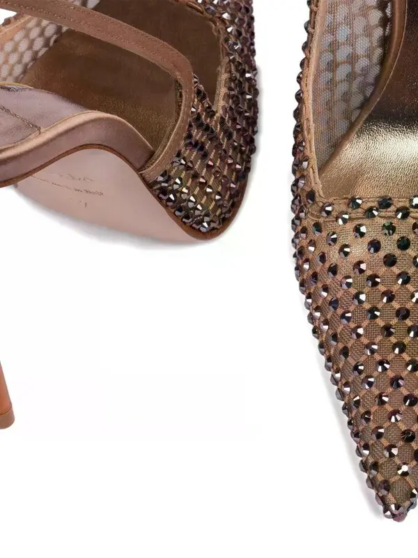 LE SILLA Gilda Fierce Embellished Slingback Pumps
