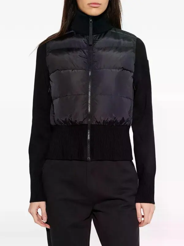 Canada Goose Hybridge Quilted Zip Jacket - Black