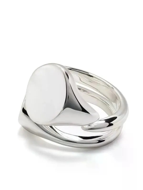 SWEETLIMEJUICE Logo Engraved Signet Ring