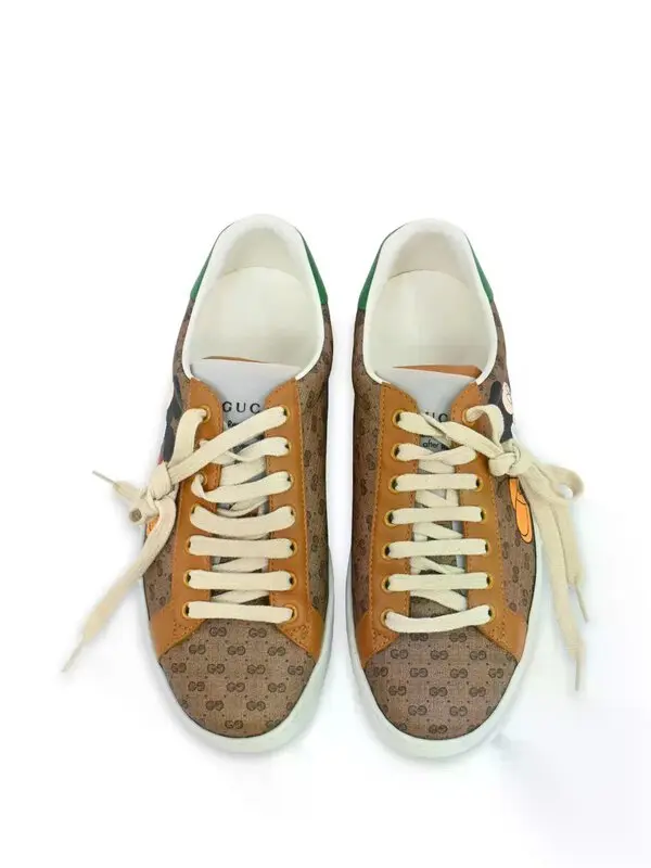 Gucci X Disney Ace Sneakers - Brown