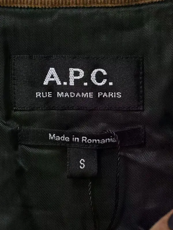 A.p.c. Alex Corduroy Jacket - Brown