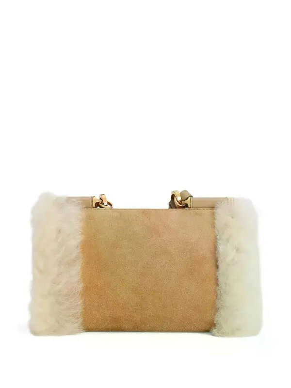Dolce & Gabbana My Sicily Shearling Tote