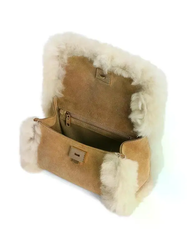 Dolce & Gabbana My Sicily Shearling Tote