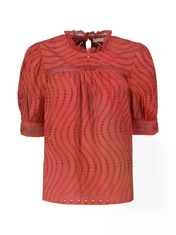 Ulla Johnson Virginia Ruffled Blouse