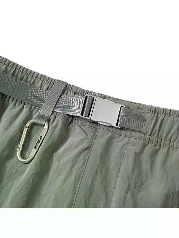 SPOONYARD Zip-pockets Cargo Shorts