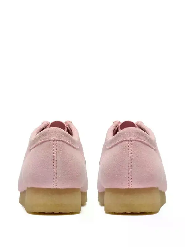Clarks Wallabee Suede Desert Boots - Pink