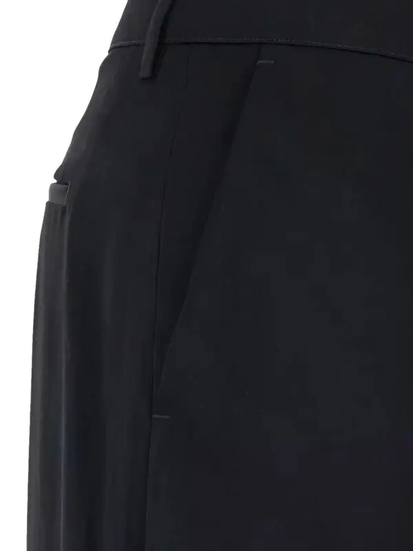 PT TORINO Straight Trousers - Black