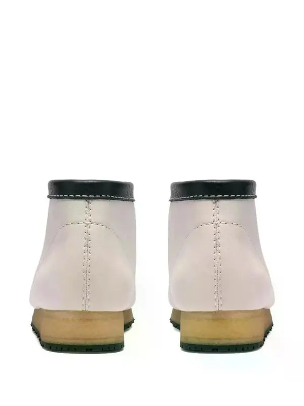 Clarks Leather Desert Boots - White
