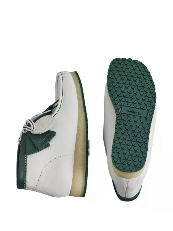 Clarks Leather Desert Boots - White