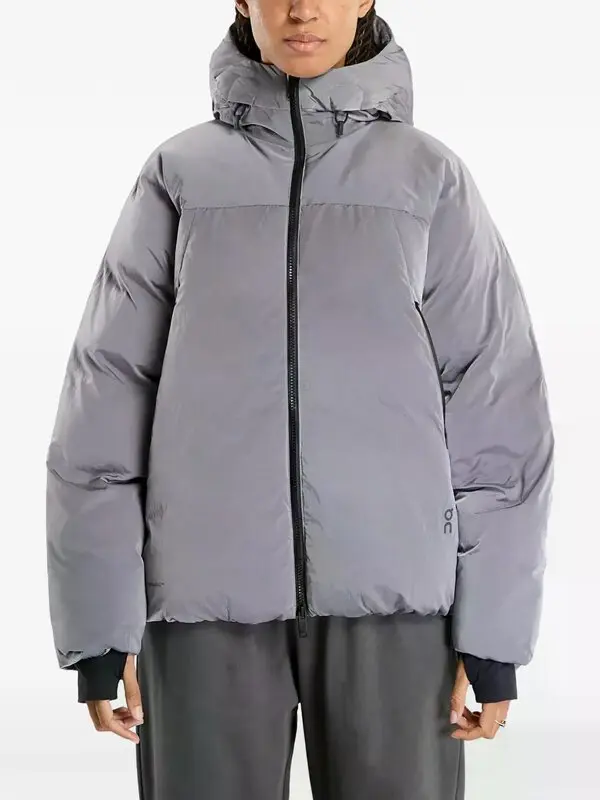 On Padded Puffer Jacket - Grey