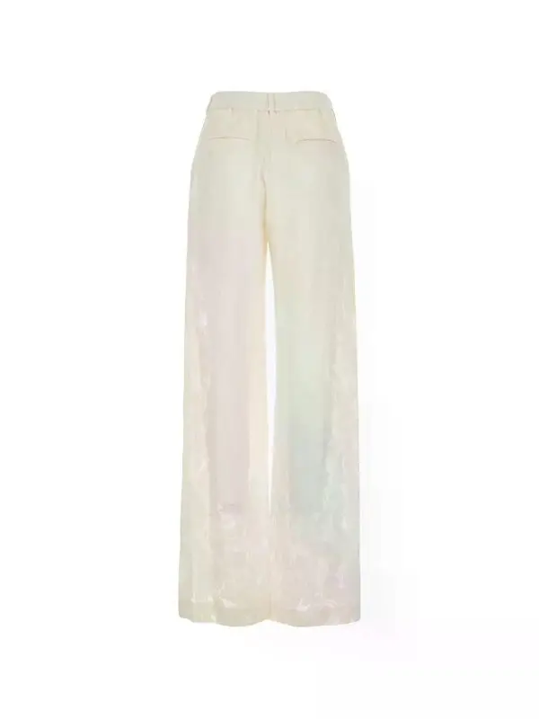 PT TORINO Floral Wide Leg Trousers