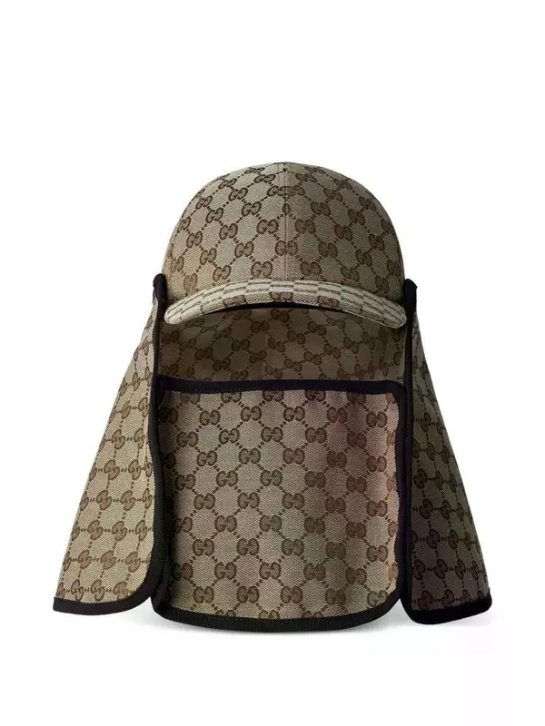 Gucci Gg Pattern Baseball Cap - Neutrals