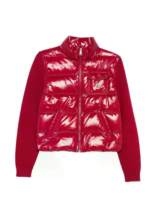 Moncler Quilted-panel Cardigan