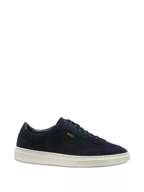 BOSS Kieran Suede Sneakers - Blue