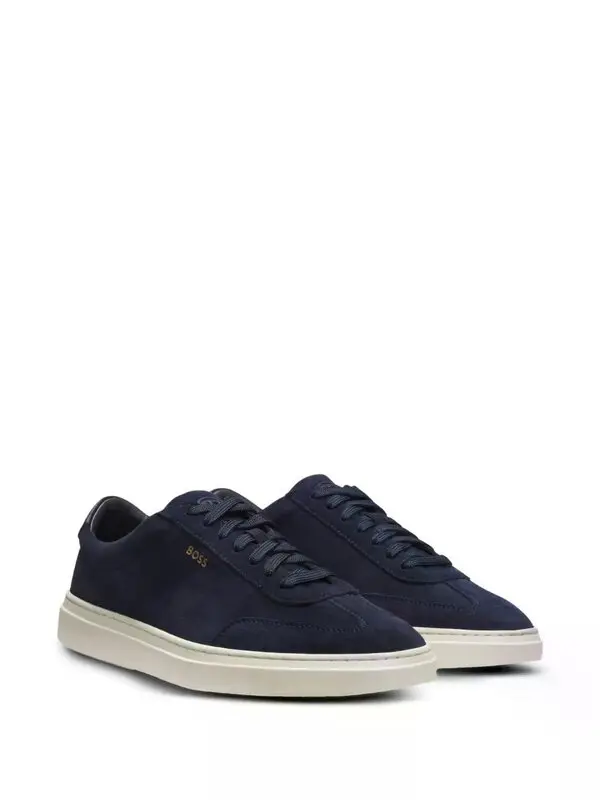 BOSS Kieran Suede Sneakers - Blue