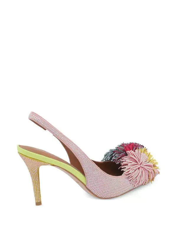 Kurt Geiger Pompom Slingback Pumps