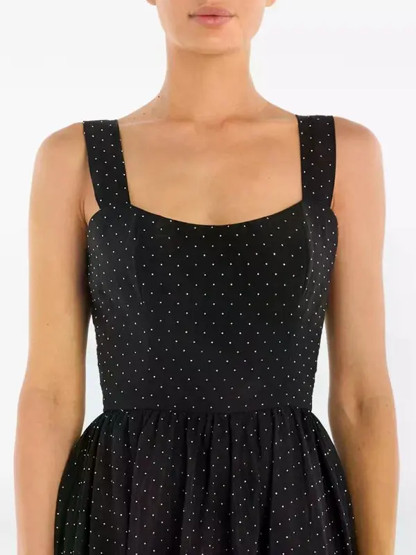 POST MERIDIEM Sequin-embellished Maxi Dress - Black