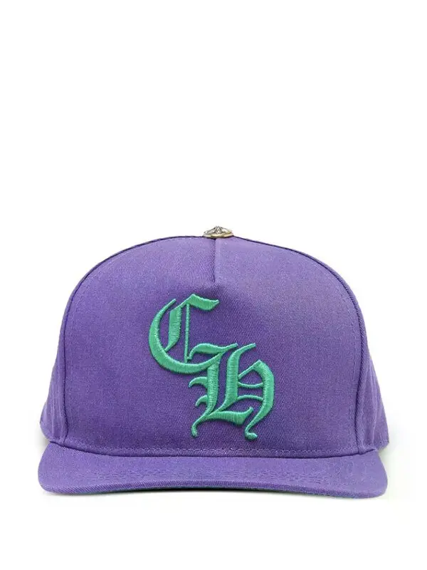 Chrome Hearts Embroidered Trucker Hat - Purple