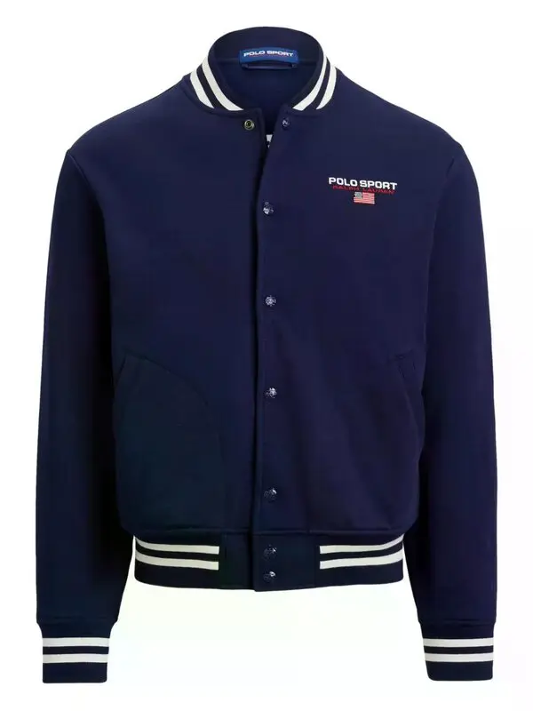 Polo Ralph Lauren Polo Sport Fleece Baseball Jacket - Blue
