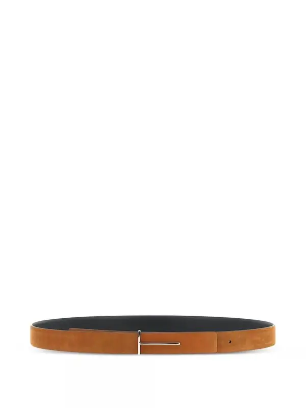 TOM FORD Reversible Belt - Brown