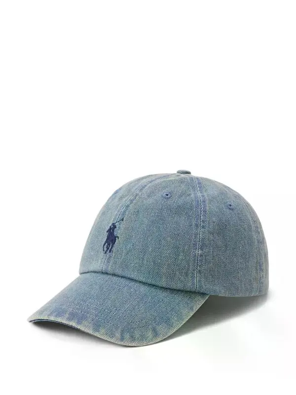 Polo Ralph Lauren Classic Sport Denim Cap - Blue