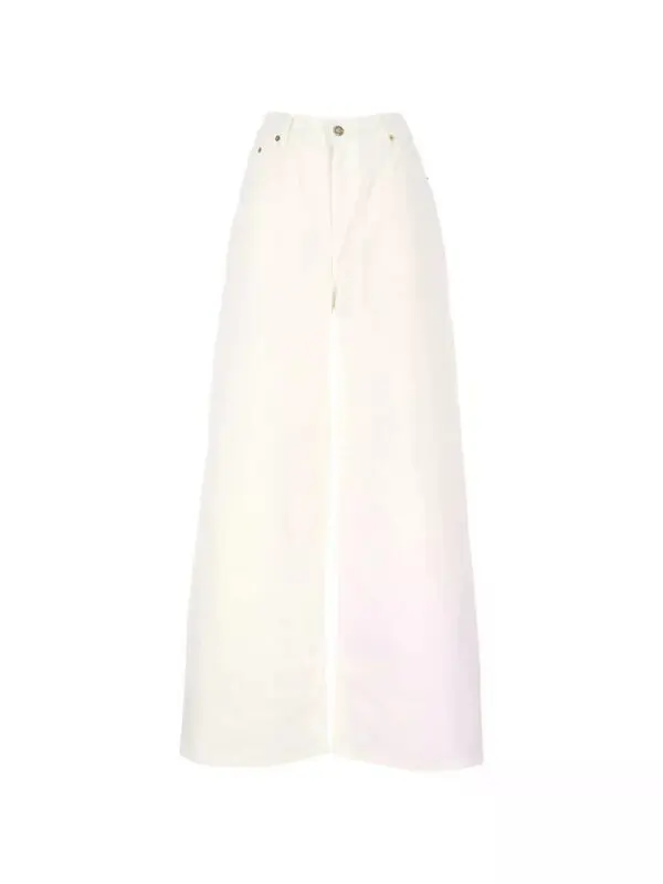 GOLDEN GOOSE Wide-leg Jeans - Neutrals