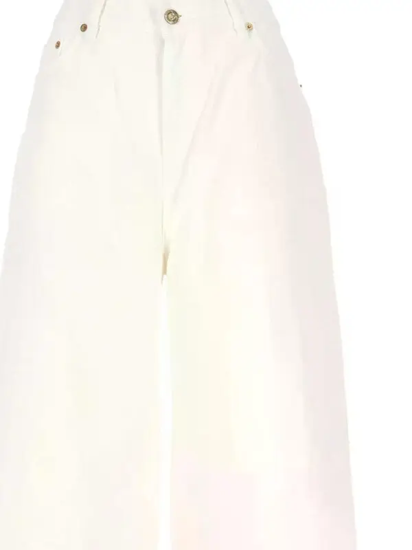 GOLDEN GOOSE Wide-leg Jeans - Neutrals