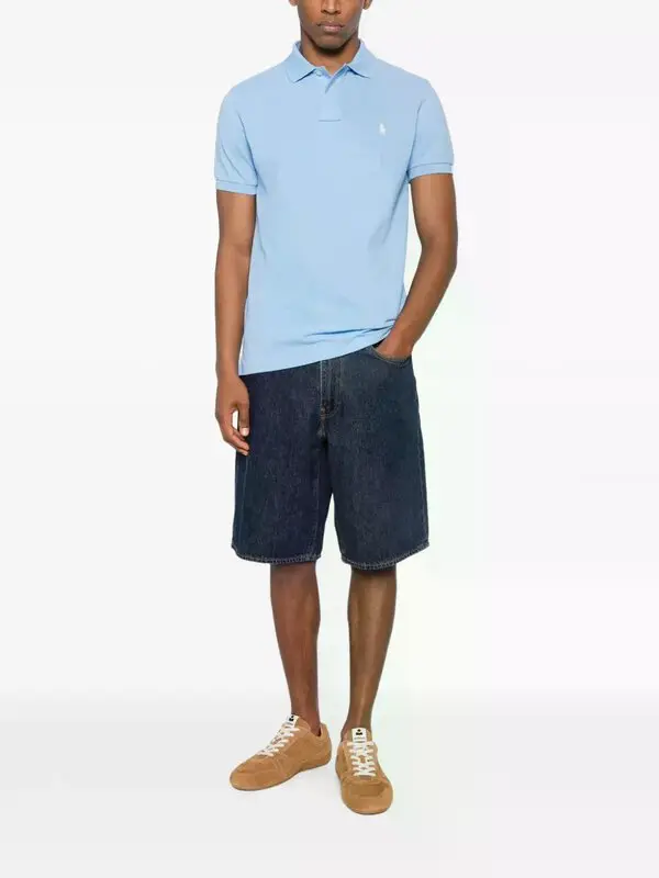 Polo Ralph Lauren Short-sleeve Piqué Polo Shirt - Blue