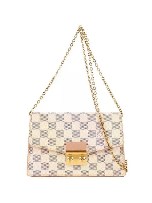 LOUIS VUITTON Chain-strap Shoulder Bag