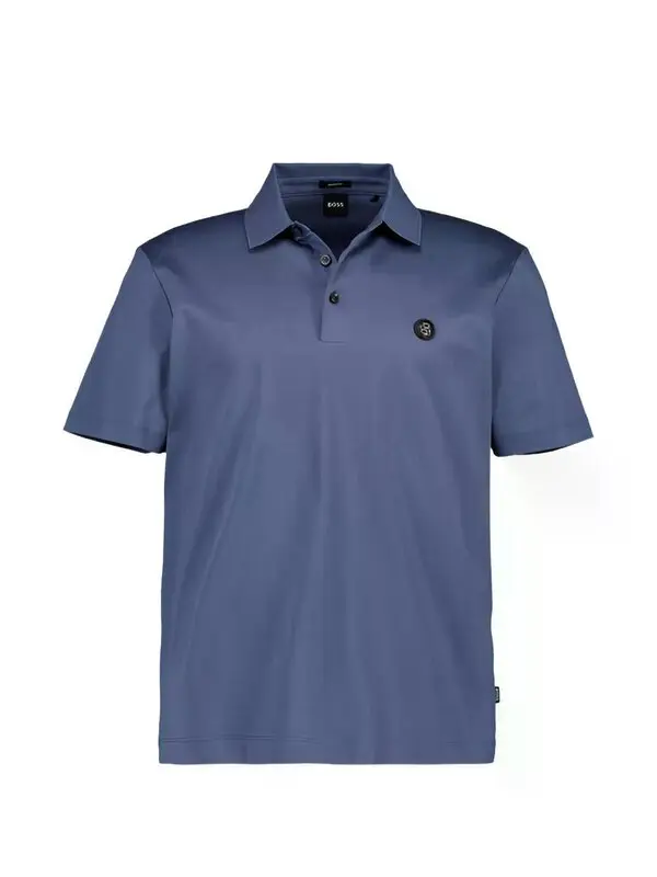 BOSS Logo Polo Shirt - Blue