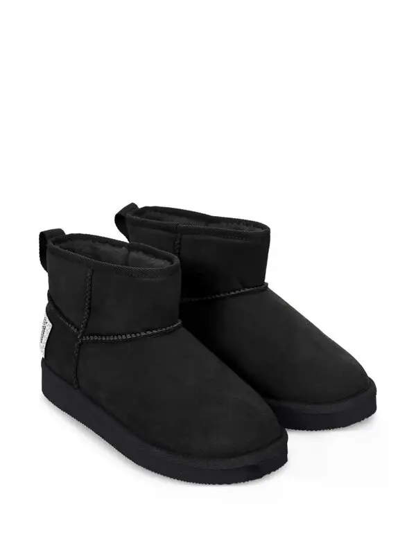 Just Cavalli Round-toe Shearling Boots