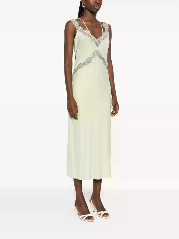 sage green work dress Petal and Pup Women's Sawyer Mini Slip Dress main image 0