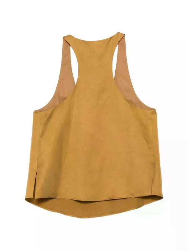 ALYSI V-neck Racerback Top