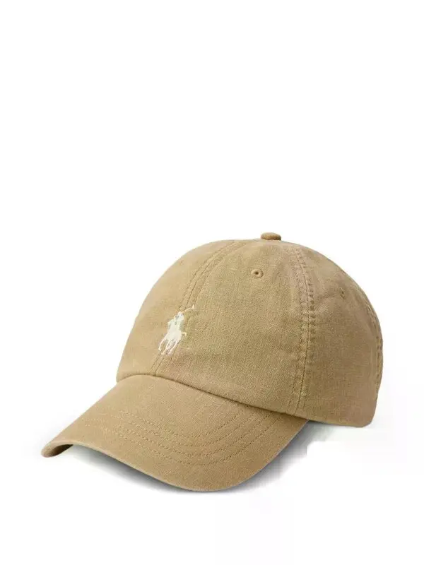 Polo Ralph Lauren Logo-embroidered Baseball Cap - Neutrals