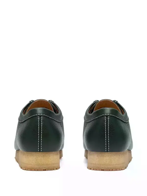 Clarks Wallabee Leather Desert Boots - Green