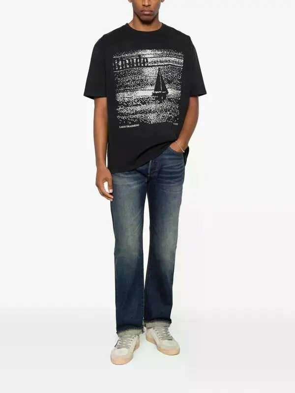 Rhude Graphic-print T-shirt - Black