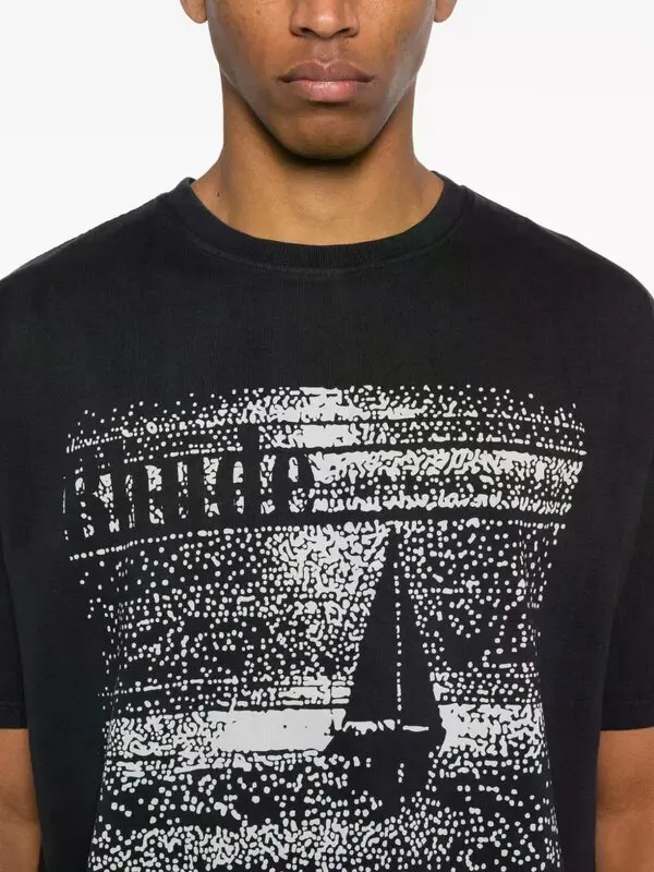 Rhude Graphic-print T-shirt - Black