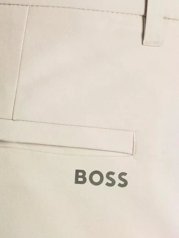 BOSS Logo-embroidered Trousers