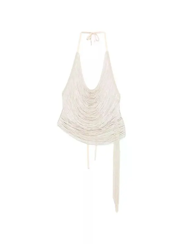 Patrizia Pepe Fringed Top