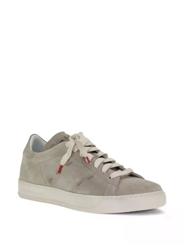Kiton Stitch-detail Low-top Sneakers