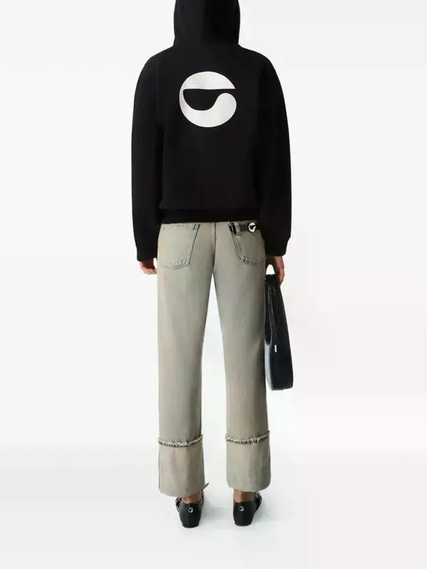 Coperni Logo-print Hoodie - Black