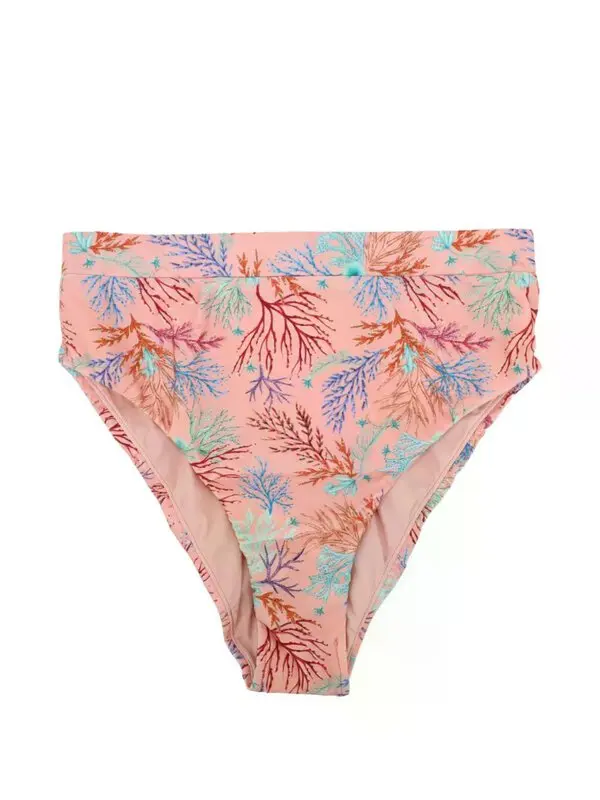 PatBO High-waisted Bikini Bottom - Pink