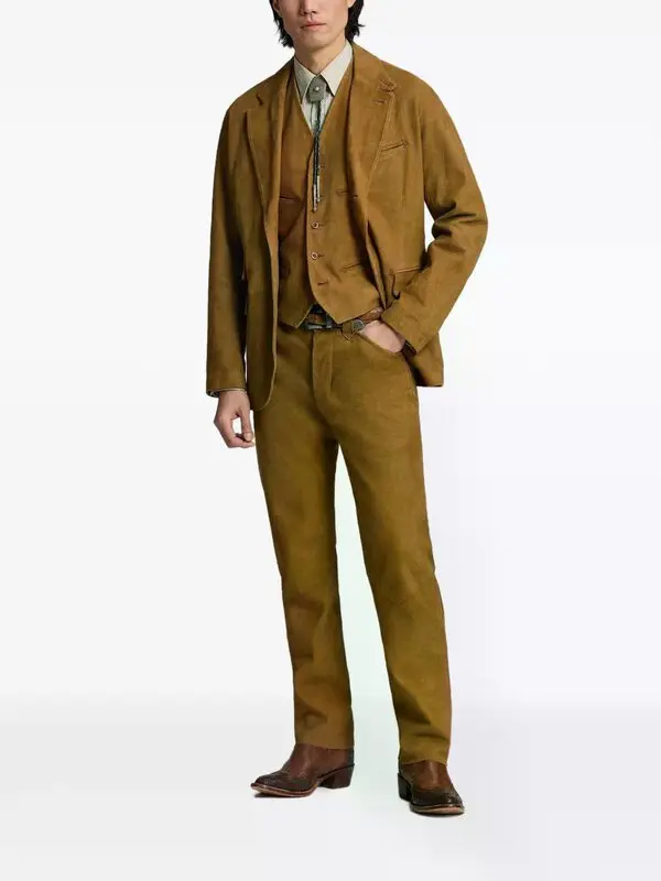 Ralph Lauren Suede Waistcoat